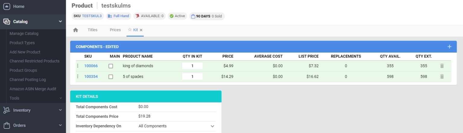 How to Build Kits Individually – Sellercloud LMS