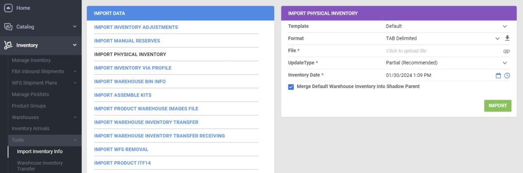 How to Update Inventory in Sellercloud in Bulk – Sellercloud LMS