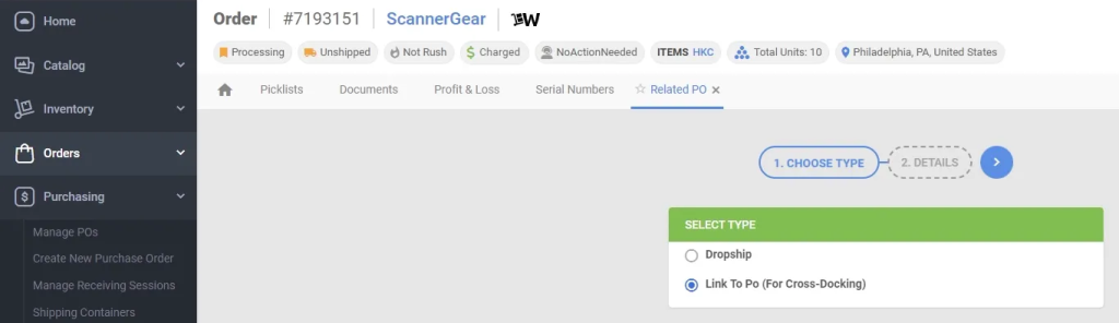 Allocating Inventory – Sellercloud LMS
