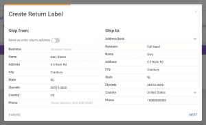 Generate Return Shipping Labels – Sellercloud LMS