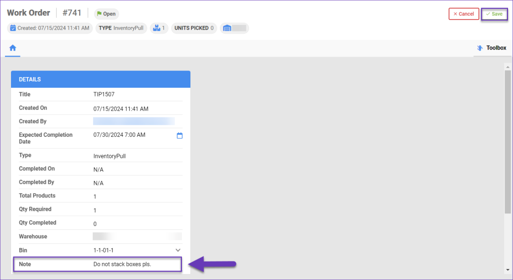 How to Create and Manage Inventory Pull Work Orders – Sellercloud LMS
