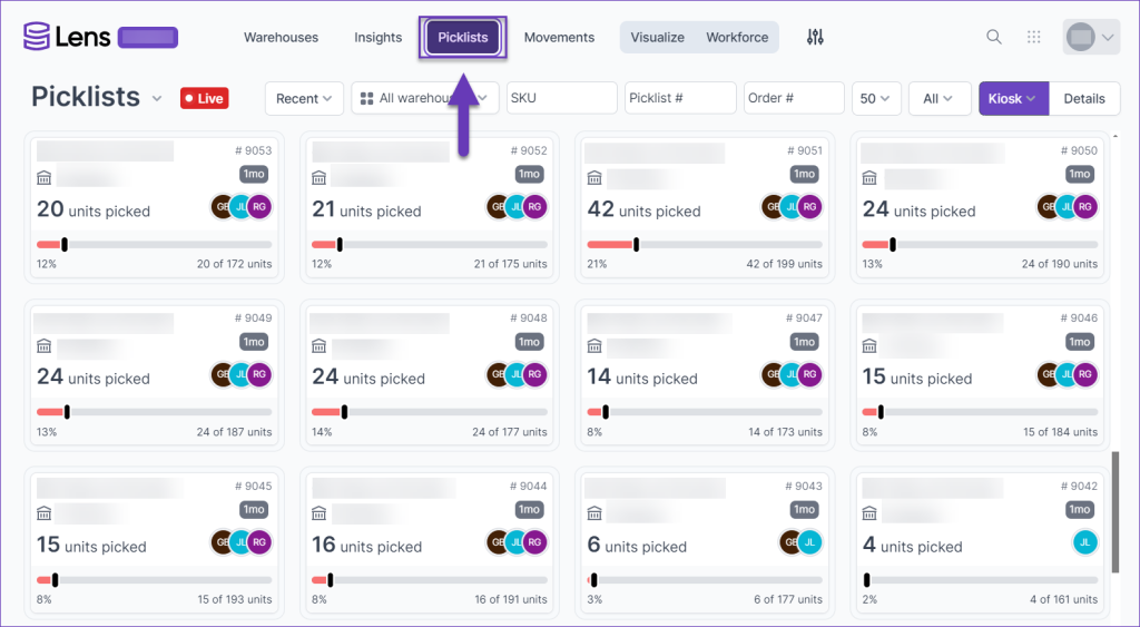 Picklists Module Workflow – Sellercloud LMS